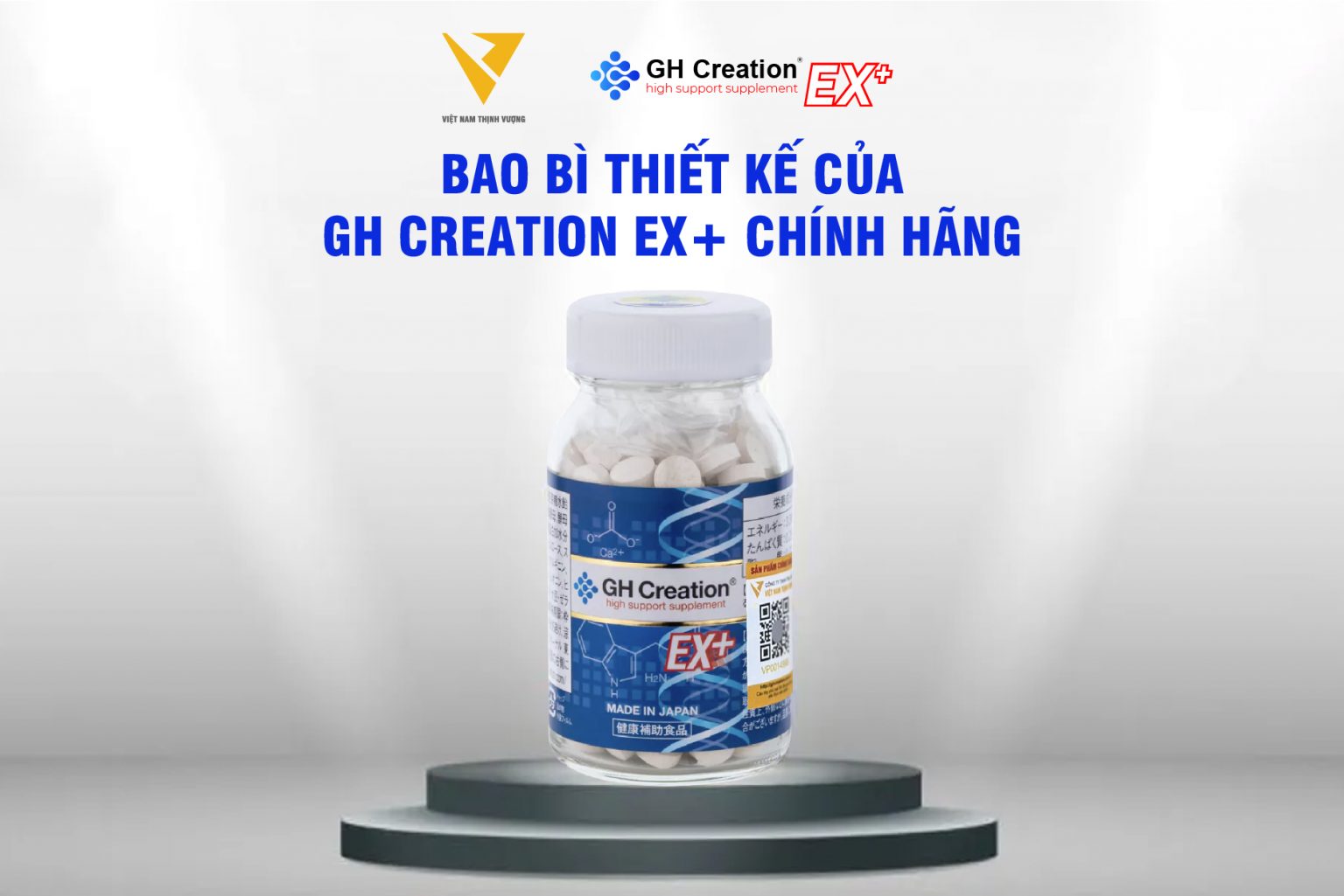 Review viên uống tăng chiều cao GH Creation EX+ chính hãng