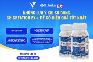 Cách dùng GH Creation EX+ chính hãng hiệu quả, an toàn – GH Creation EX+