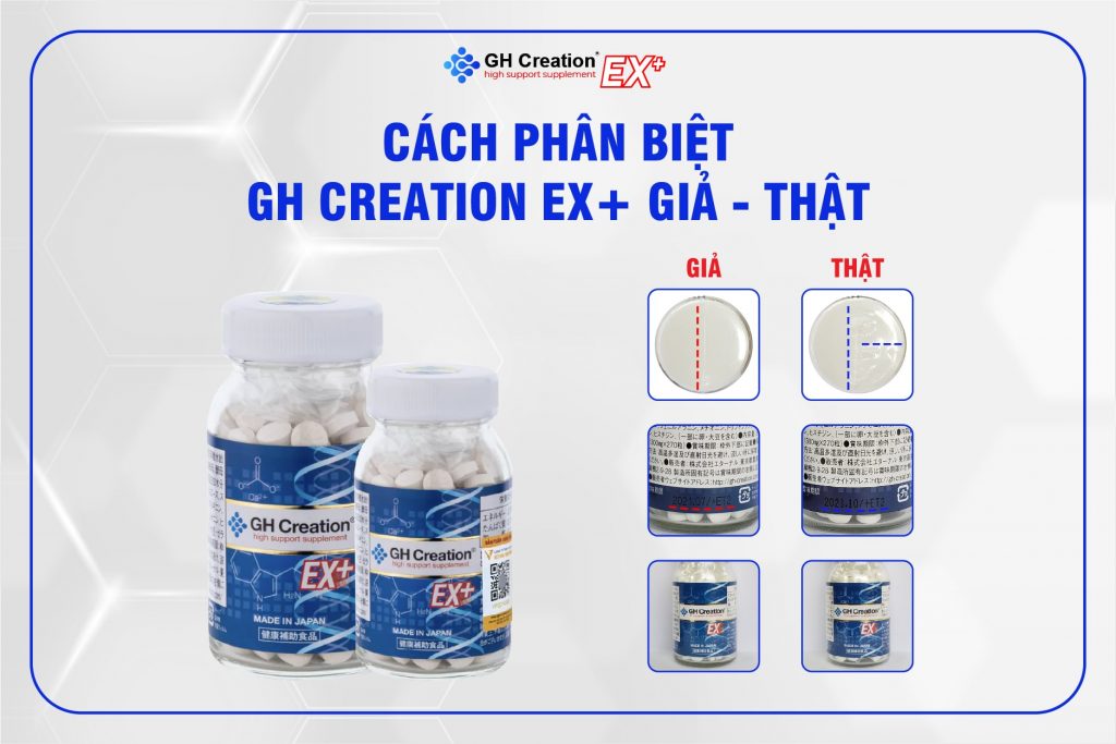 Địa chỉ mua viên uống tăng trưởng chiều cao GH Creation EX+ chính hãng ...
